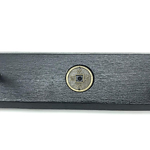 Mose Cafolo Zen Art Brass Feng Shui Desktop Table Gong, Dragon with Taiji Symbols, Makes Clear Sound, Collectible Figurines