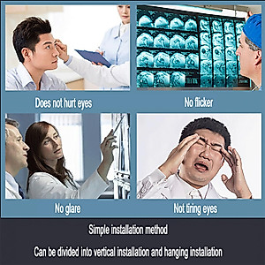 GJLRS X-Ray Film Illuminator Light, Lab Equipment, Box X-ray Viewer Light, LED X-Ray Viewer, Smart Device That Lights Up Immediately After Inserting The X-ray Film, for Clinic Hospital