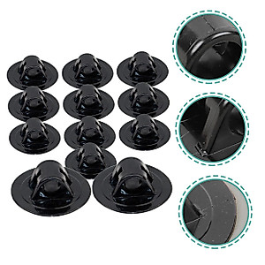 BESPORTBLE Engine Stand 12Pcs Motor mount boat Mount Accessories kayak motor stand holder bracket inflatable boat kayak engine fixed buckle fishing boat kayak accessory Buckle motor