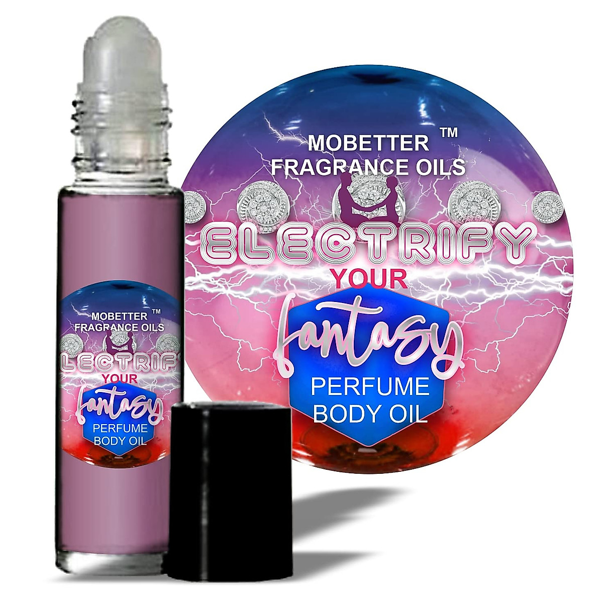 MOBETTER FRAGRANCE OILS Electrify Your Fantasy Women Perfume Body Oil 10ml Roll On