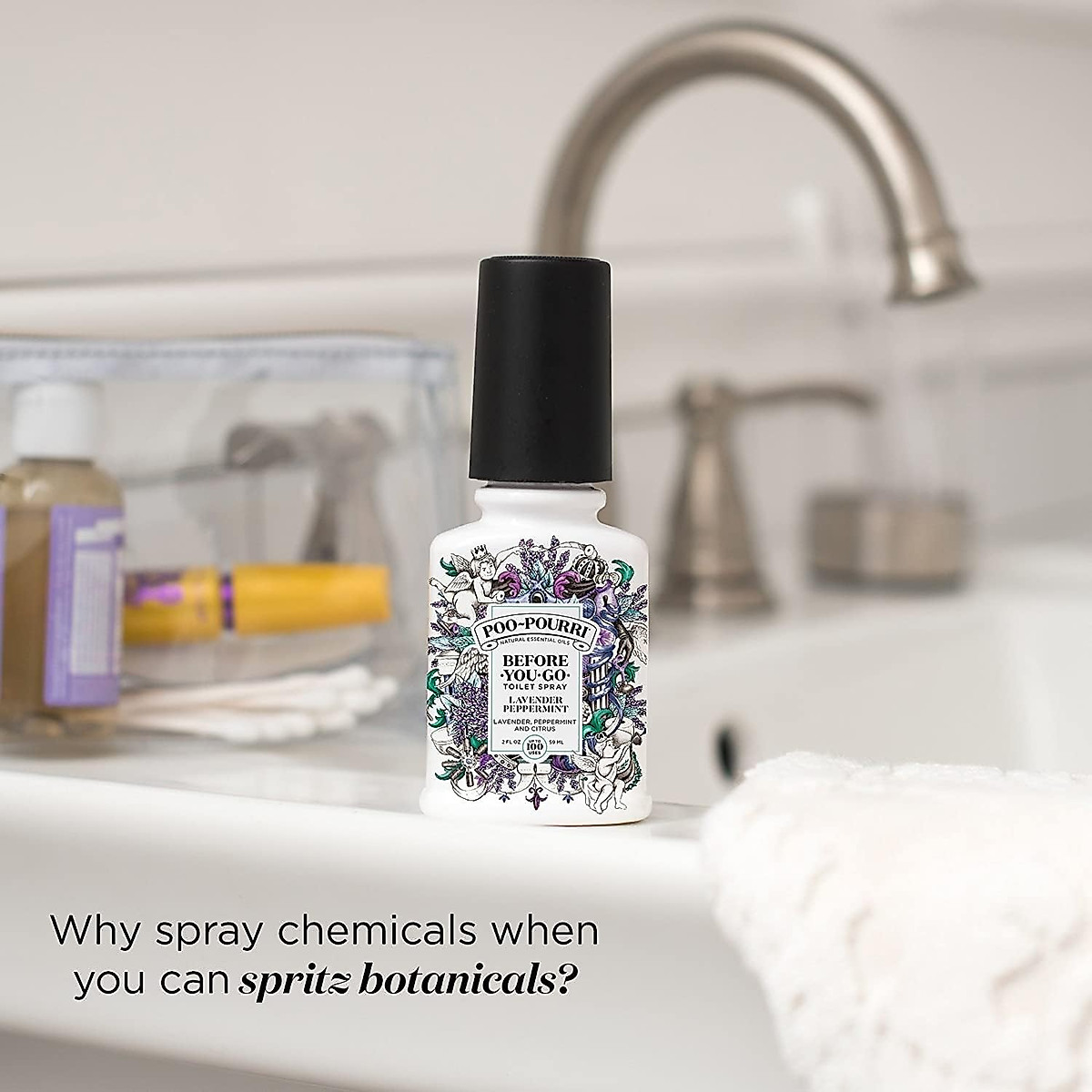 Poo-Pourri Before You Go, Vanilla Mint Scent, 59 ml (Pack of 1)