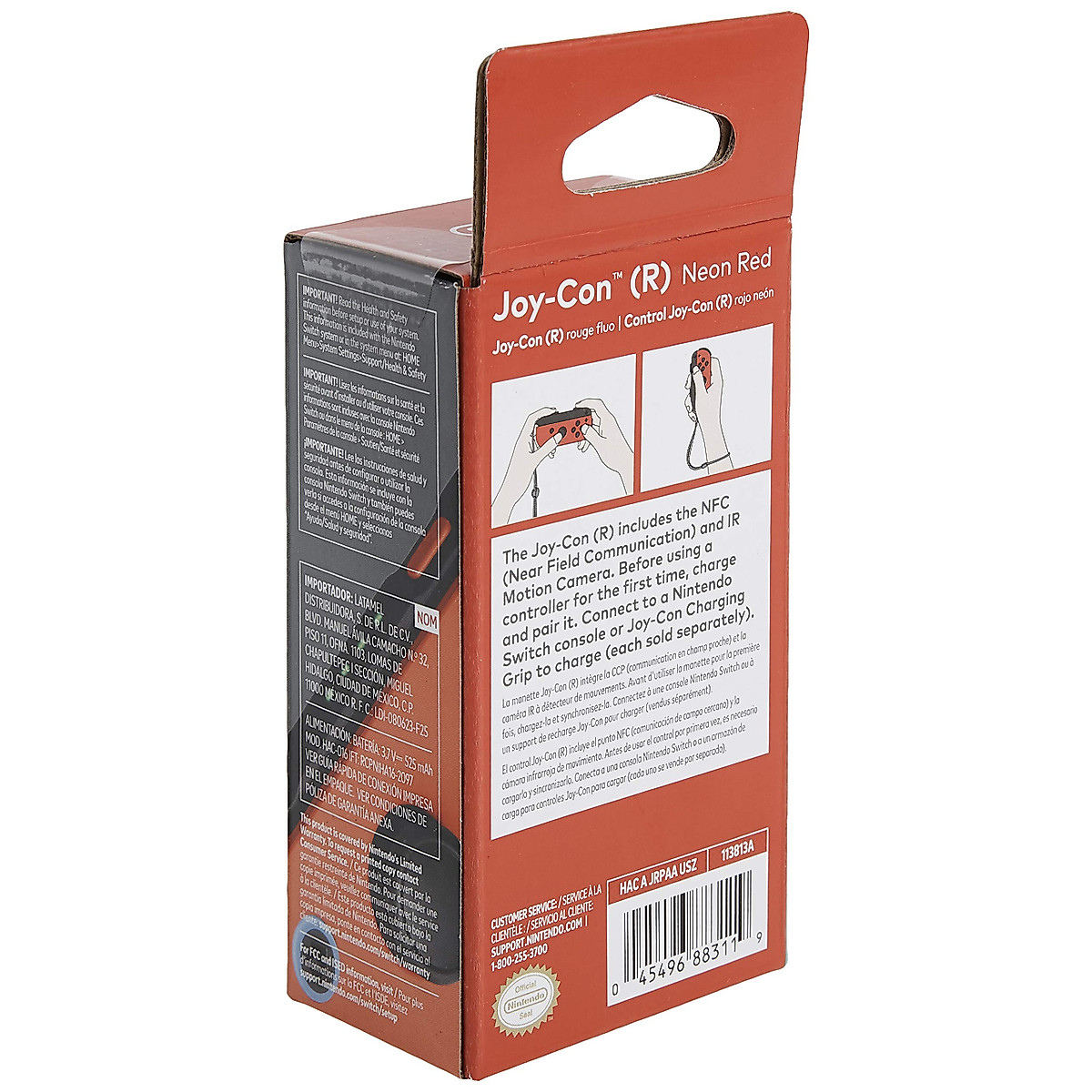 Nintendo Joy-Con (R) - Neon Red - Nintendo Switch