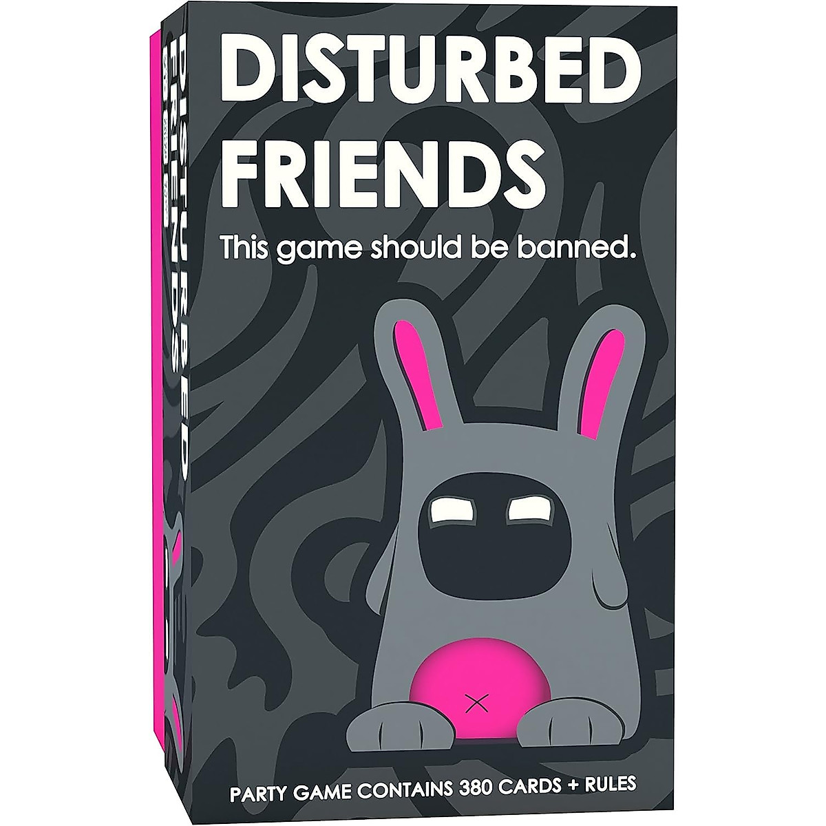 Disturbed Friends Party Game - Find Out Who Your Friends are! Hilarious Card Game for Adults, Friends, Family, College Students, Fun Parties and Board Games Night with Your Group
