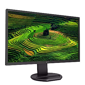 PHILIPS Computer Monitors 221B8LJEB 22" Monitor, Full HD, USB hub, Speakers, Height Adjustable, VESA, TCO Edge, 4Yr Advance Replacement Warranty, Black