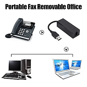 USB2.0 56K Fax Modem,External Hardware Dial Up V.92 Modem,USB Data Modem,Voice Fax Data Modem/Dongle/Adapter,Computer/Laptop Fax Modem,for Windows 98 SE/ME/2000/XP/Vista/Win 7/MAC