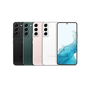 Samsung Galaxy S22 Smartphone, Factory Unlocked Android Cell Phone, 256GB, 8K Camera & Video, Brightest Display, Long Battery Life, Fast 4nm Processor, US Version, Phantom White (Renewed)