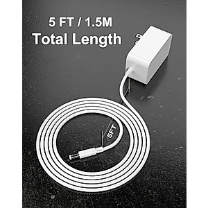 12V AC Adapter Power Cord for 4moms mamaroo 2/4, mamaroo 2015 Infant Seat Bouncer, Rockaroo Baby Swing Power Supply