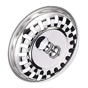 HooySprs Kitchen Strainer Stopper-Stainless Steel Sink Disposal Stopper for Kitchen Sink Drain