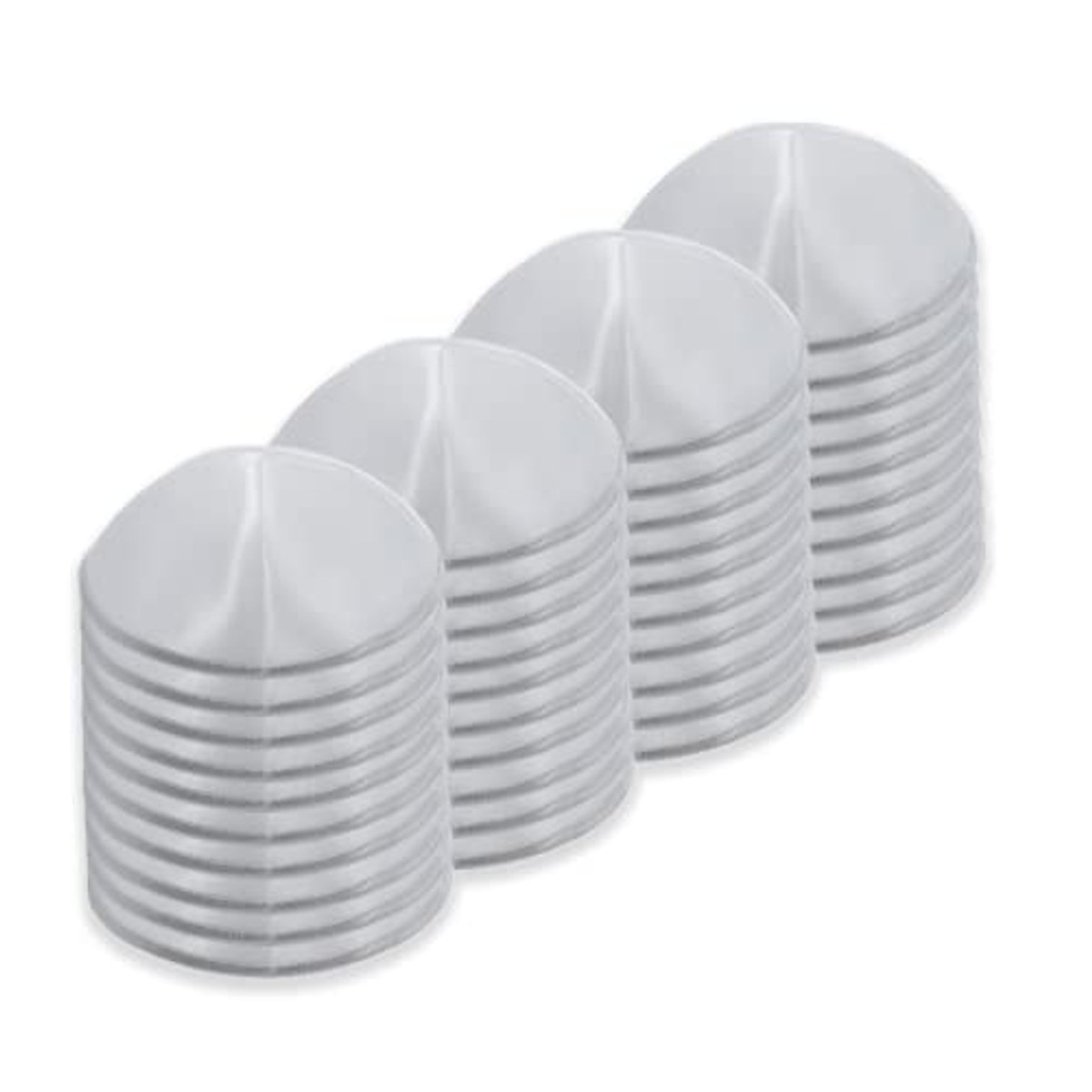 Ateret Judaica Yarmulke for Men & Boys - 40-Pack Satin Kippah Cap, Size 19 cm, Jewish Yamaka Hat