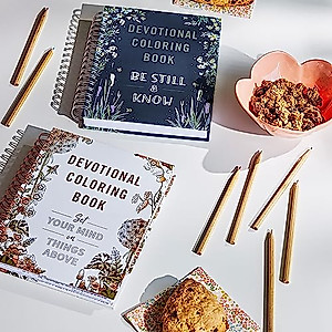 Set Your Mind on Things Above: Devotional Coloring Book