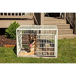 IRIS Plastic Animal Cage, Beige, Small
