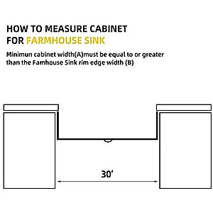 Latoscana 33" Reversible Fireclay Farmhouse Sink LFS3318W