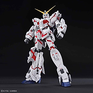 Bandai 5057986 Rx-0 Unicorn Gundam (Destroy Mode) Mega Size 1/48 Model Kit, from Gundam Uc