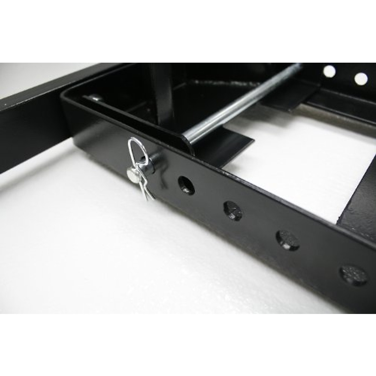 MaxxHaul 70271 Adjustable Motorcycle Wheel Chock Stand Heavy Duty 1800lb Weight Capacity