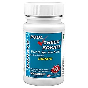 Industrial Test Systems 481333 Poolcheck Borate Pool Water Test Strips
