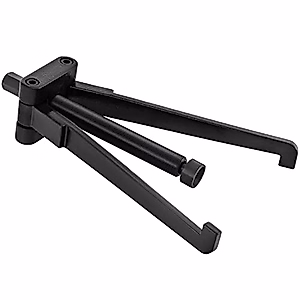 VEVOR Lower Bearing Carrier Puller, Compatible with Yamaha, Johnson, Evinrude, Honda, Mercury, Robust Steel Marine Lower Bearing Puller with Adjustable Arms, Works for Lower Carrier Bearing Removing , Black