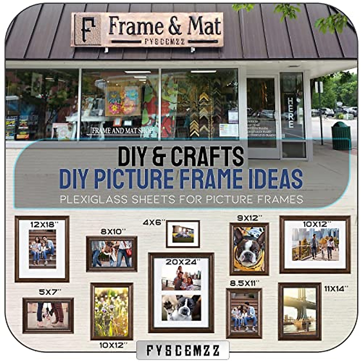 10PCS 8.5" X 11" X 0.04" PET Clear Plexiglass Plastic Sheets for DIY Display Projects and Crafts