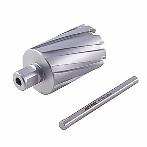 ACTOOL 1-7/8'' Diameter x 2'' Depth of Cut Carbide Tipped TCT ANNULAR Cutter with 3/4'' Weldon Shank