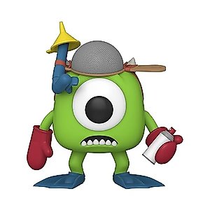 Funko POP Disney: Monsters Inc 20th - Mike with Mitts,Multicolor,One Size,57743