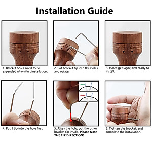Jucoci Painting Handle for Miniautres Paint Handle Compatible with DND Miniatures, Scale Model, Fantasy Figurines