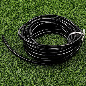 SUCOHANS 200ft 1/4 inch Blank Distribution Tubing Drip Irrigation Hose Garden Watering Tube Line,Drip Line,Drip Irrigation,Tubing Drip Tube
