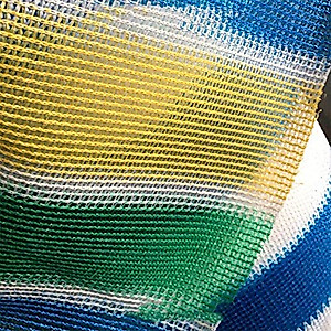 LIANGLIANG Sunblock Shade Cloth, Balcony Privacy Screen Anti-UV Dust-Proof High Density Polyethylene Anti-Aging Resistant to Stretching, Various Sizes (Color : A, Size : 4x4m)
