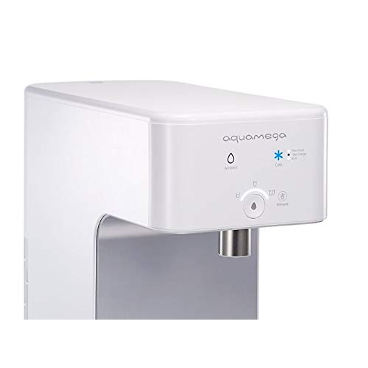Coway Aquamega 200C Countertop Water Purifier with a cold-water setting, a new advanced filter, and Coway Io-Care app connectivity