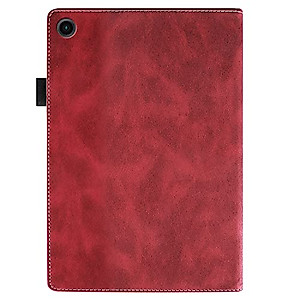 Tablet PC Case Compatible With Samsung Galaxy Tab A8 10.5-Inch 2021 (SM-X200/X205/X207) PU Leather Case Protect Case Adjustable Fixing Strap Bracket Card Slot Shockproof Tablet PC Case Tablet home ( C