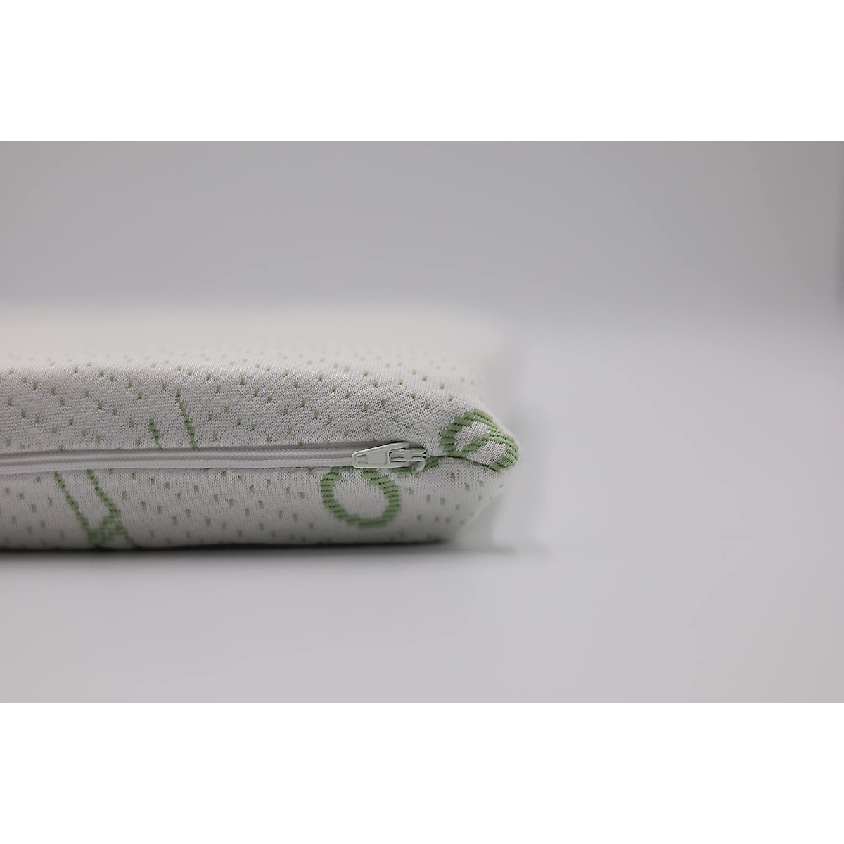 ORGANIC TEXTILES 2" Organic Latex Seat Cushion with Removable Cover, 18"x16", Medium, GOLS Certified, Cushion for Tailbone Pain, Desk Chair Car Seat Cushion