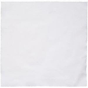 10in Squares Kona Solids White Colorway 42Pcs