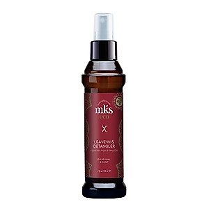 Earthly Body MKS eco X, Original Scent - 4 fl oz - Leave-In Treatment & Detangler - Moroccan Argan Oil, Hemp Seed Oil - Vegan & Cruelty Free