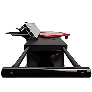 Cutech 40180HB 8-Inch Spiral Cutterhead Benchtop Jointer with 16 Tungsten Carbide Inserts and Teflon Coated Extendable Tables