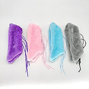 Dlfwltt Cozy Corner Fleece Bird Blanket Cozy Corner Cuddle Nest Hanging Toy Parrot Cage Snuggle Hut Warm Plush Bedding,Small Animals Shelter Plush Bedding for Parakeet Cockatiel Pigeon (Small,Purple)