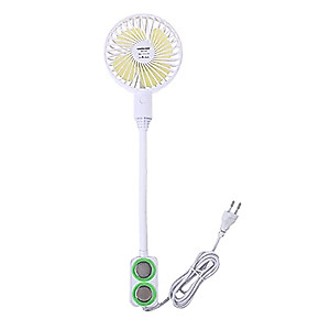 CXV 4.5inch 3-speed Flexible AC 100-240V Fan Magnetic Base for Sewing Machine Metal Lathe Workbench Machinist Bench Grinder