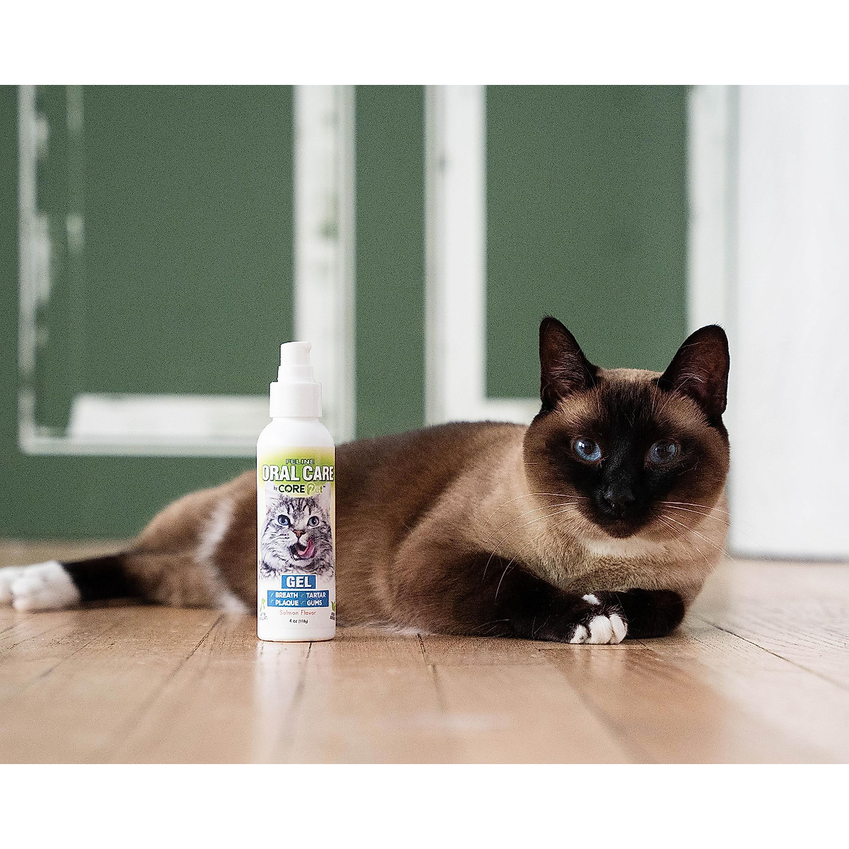 CORE Pet Complete Oral Care from The Founders of PetzLife - 4 oz (Feline Salmon Gel)