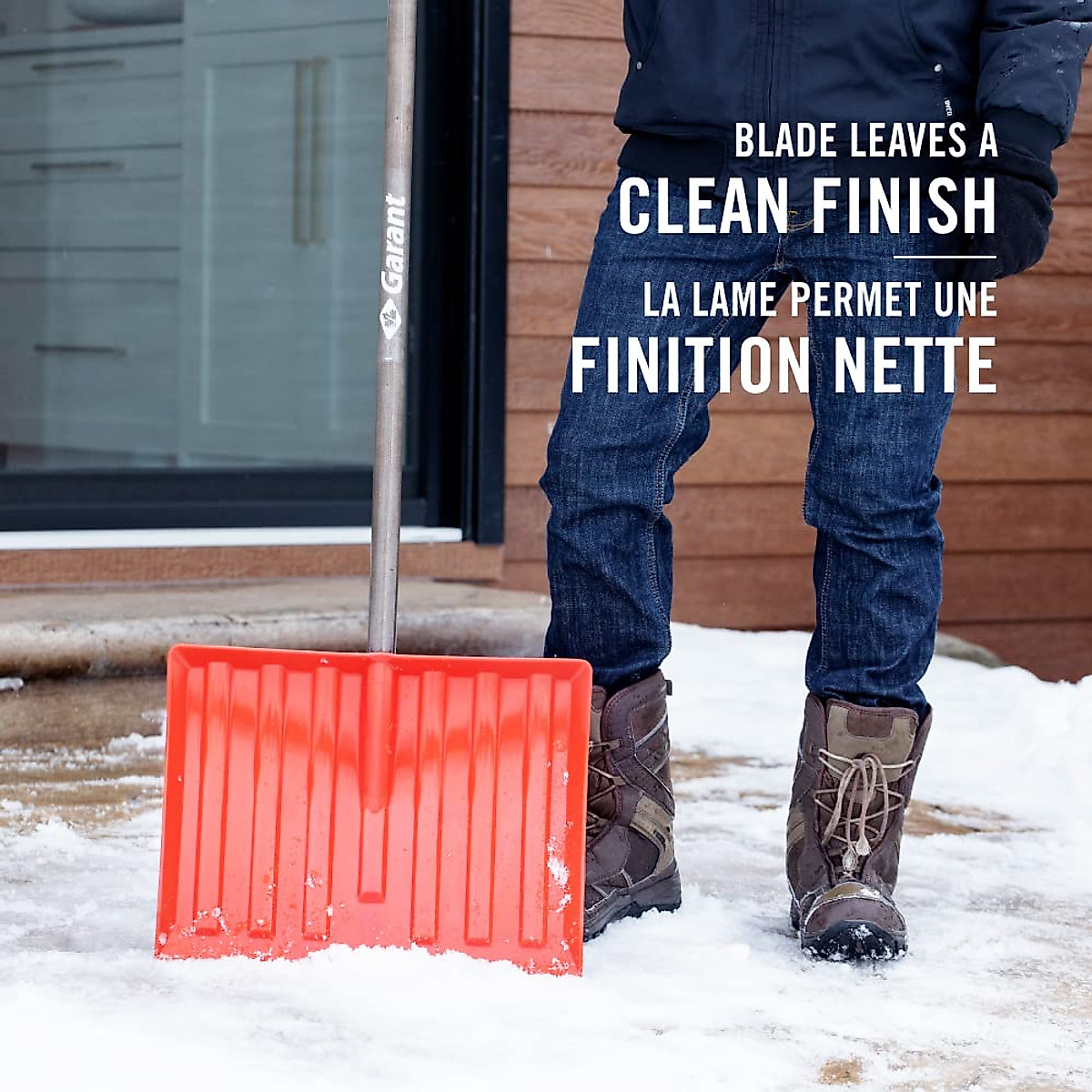 Garant Garant-NPW18KD Nordic 18-Inch Poly Blade Snow Shovel