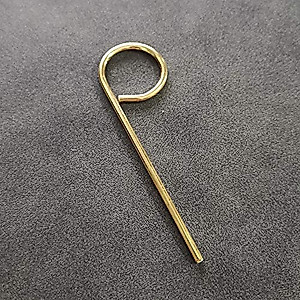 Bathroom/Beddrooom Door Key Emergency Key, Interior Door Key Replacement Solid Key for Interior Door - 6 Pack