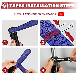 SAPLIZE Golf Grip DIY Wrapping Tapes, 3-Pack Tacky PU Overgrip Tapes, New Regripping Solution for Golf Club Grips