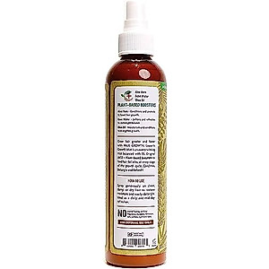 Tropic Isle Living Jamaican Black Castor Oil Daily Hair Gro Leave-in Conditioning Mist & Detangler 8oz | Paraben & Sulfate FREE | All Hair Types | Restores Moisture & Gently Detangles