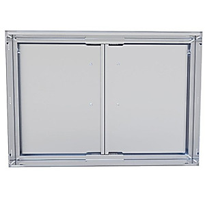 Sunstone BA-DD30 Beveled Frame Double Access Door, 30"