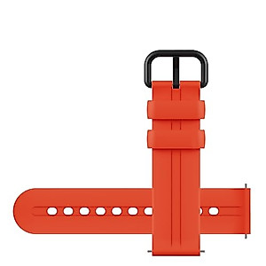 Gabb Watch Style Band - Kids Watch Band Replacement, Flexible, Waterproof Soft Silicone for All Watches, Easily Adjustable, Sweatproof and High-Performance Silicone (Red)