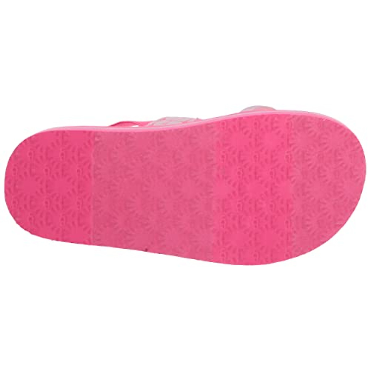 UGG K Zuma Sling Camopop Flat Sandal, Taffy Pink, 12 US Unisex Little Kid