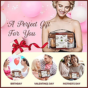 Bath Gift Set Vanilla Coconut Home Spa Set, 22Pcs Spa Gift Basket for Women, Relaxing Spa Day Kit for Girls Include Lip Balm, Christmas Birthday Gift for Women from RA ROSA ACCA