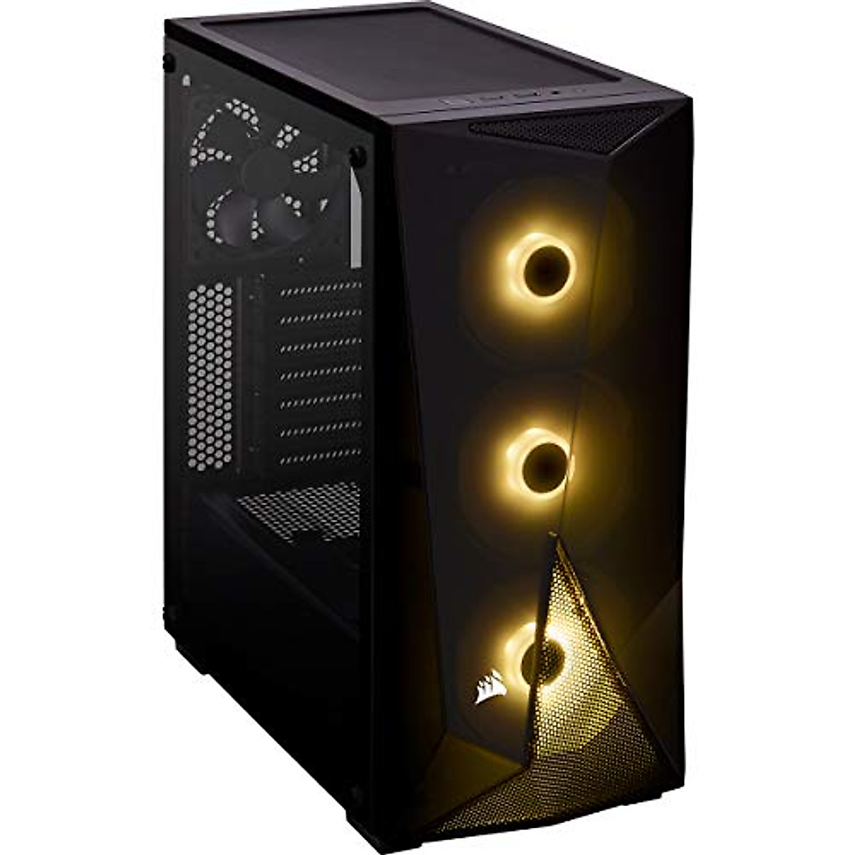 Corsair Carbide Series SPEC-DELTA RGB Mid-Tower ATX Gaming Case, Tempered Glass