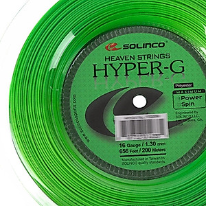 Solinco Hyper-G (16-1.30mm) Tennis String Reel (660ft/200m)