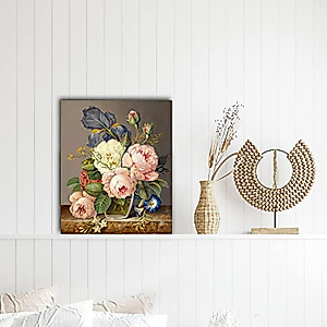 Artmaple Paint by Number for Adults Beginner Students,Ideal Gift Choice for Easter Day and Mother's Days, Birthday, DIY Acrylic Painting Kit for Room Decor (16x20, A Bunch of Flowers)