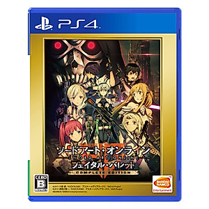 【PS4】ソードアート・オンライン フェイタル・バレット COMPLETE EDITION【早期購入特典】「ソードアート・オンライン」アニメ&ゲームオールスター PlayStation®4専用オリジナルテーマがダウンロードできるプロダクトコード (封入)