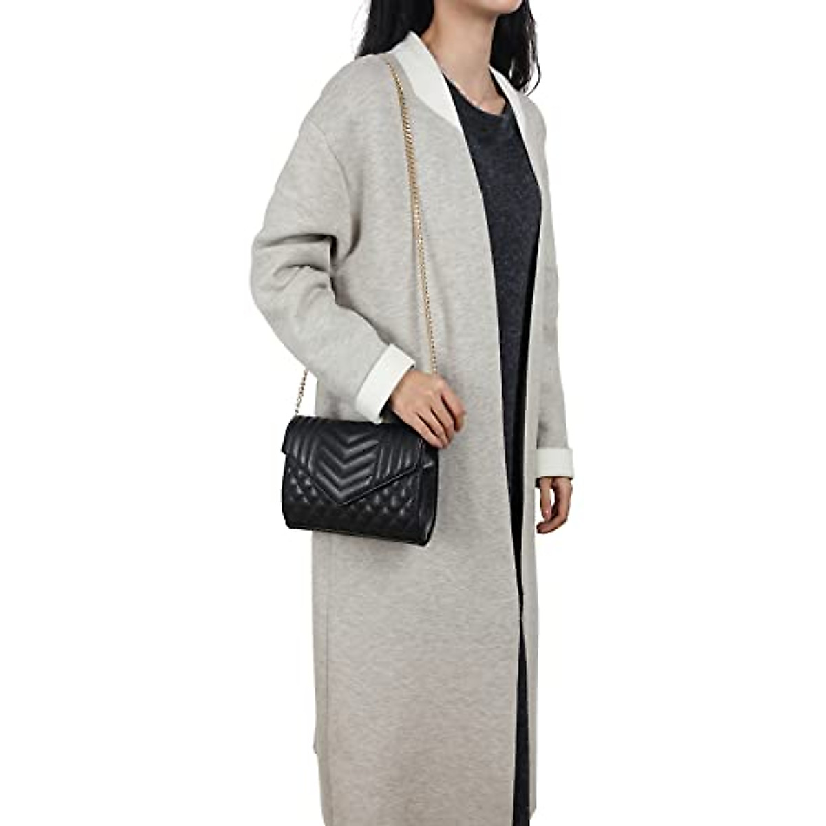 lola mae Clutch Bag Evening Purse Chain Shoulder Crossbody Strap