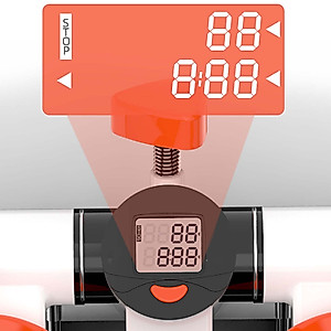 Stair Stepper for Exercise, Mini Stepper with Resistance Band, Endurance Training Home Fitness Equipment, Aerobic Fitness Stepper Exercise Machine, for Home Gym Workout (Black)