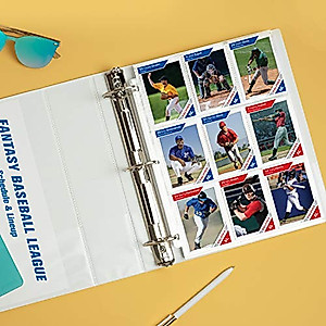 Avery Durable View 3 Ring Binder, 3 Inch Slant Rings, 4 White Binders (17030)